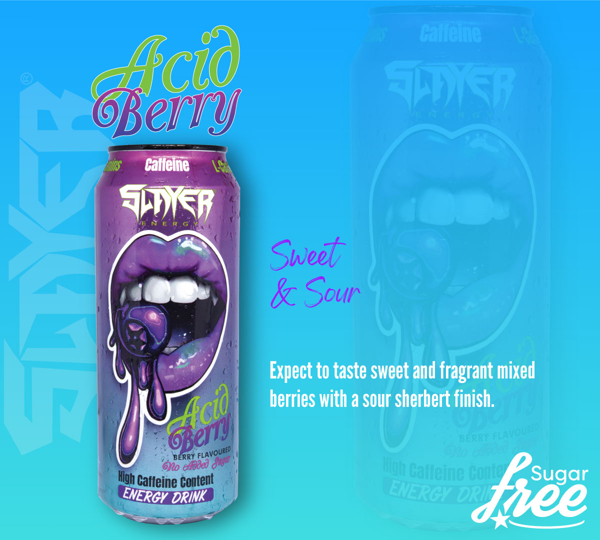 Slayer Acid Berry Box | Slayer Energy