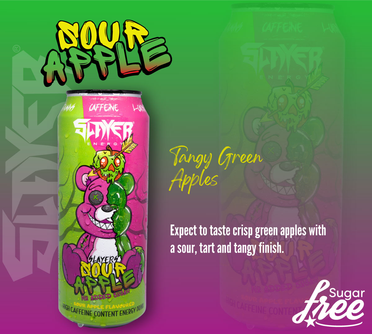 Slayer Sour Apple Box | Slayer Energy