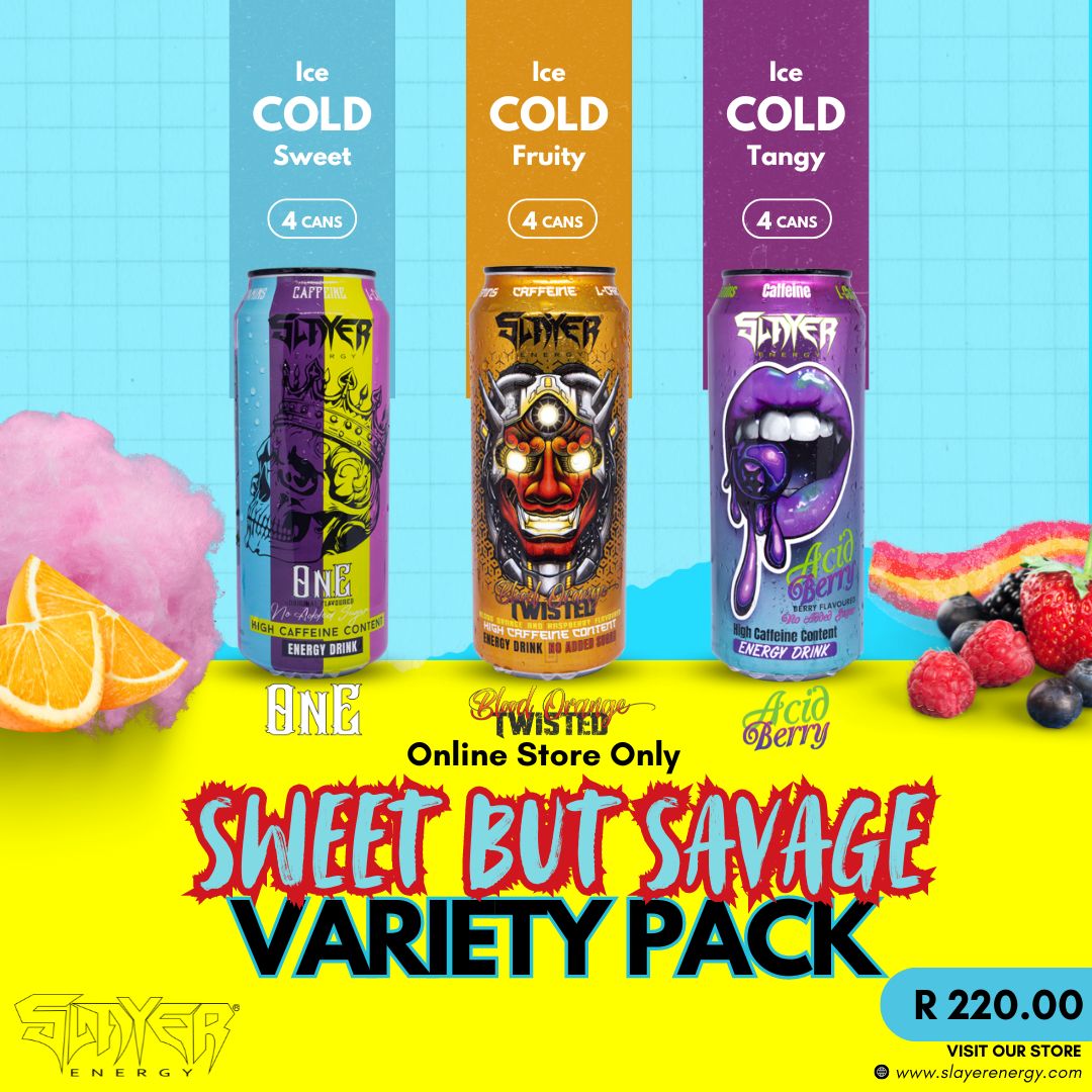 Slayer Variety Pack - Sweet but Savage | Slayer Energy
