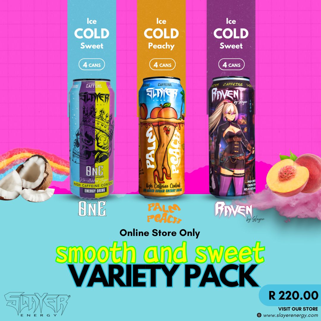 Slayer Variety Pack - Smooth and Sweet | Slayer Energy