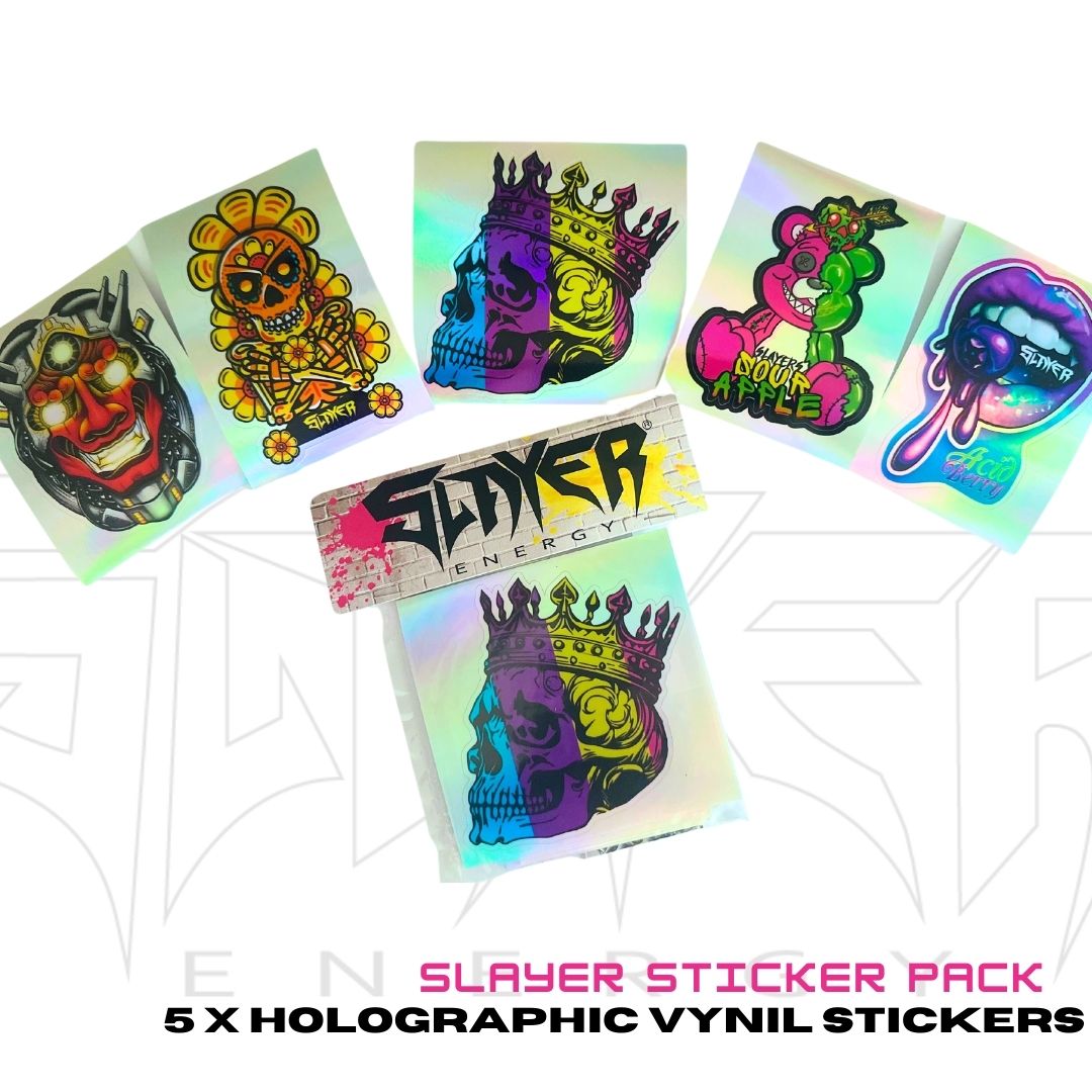Slayer Holographic Stickers | Slayer Energy
