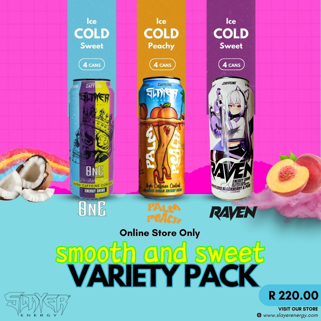 Slayer Variety Pack - Smooth and Sweet | Slayer Energy